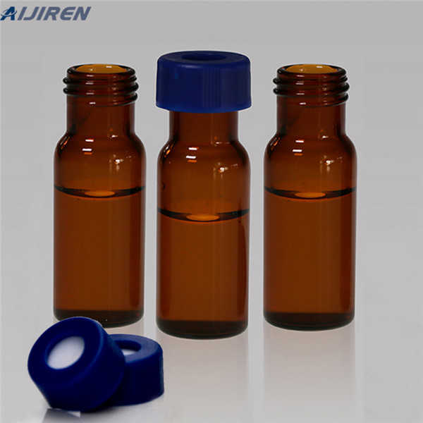 Thermo Fisher 2 ml vials with caps in amber for liquid autosampler with ...