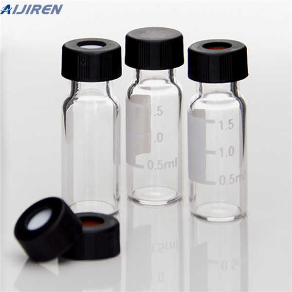 Thermo Fisher 2 ml vials with caps in amber for liquid autosampler with ...